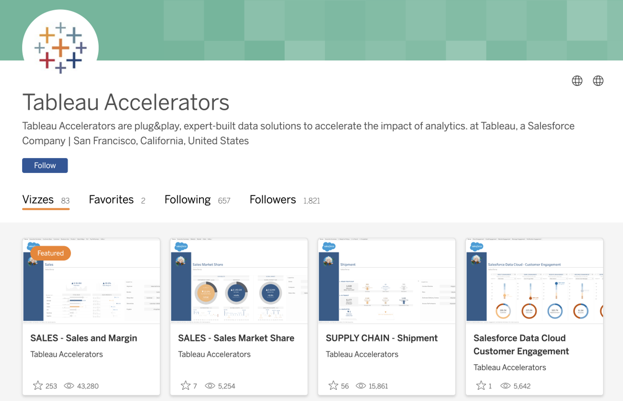 데이터 시각화 툴, 태블로 대시보드 만드는 법과 예시 2가지